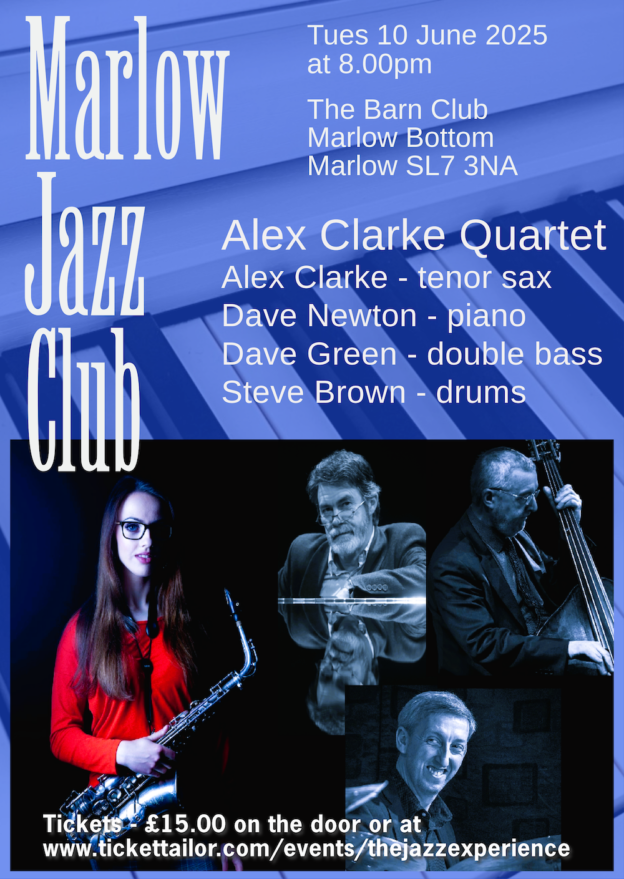 Alex Clarke Quartet | Marlow | Jazz In Reading