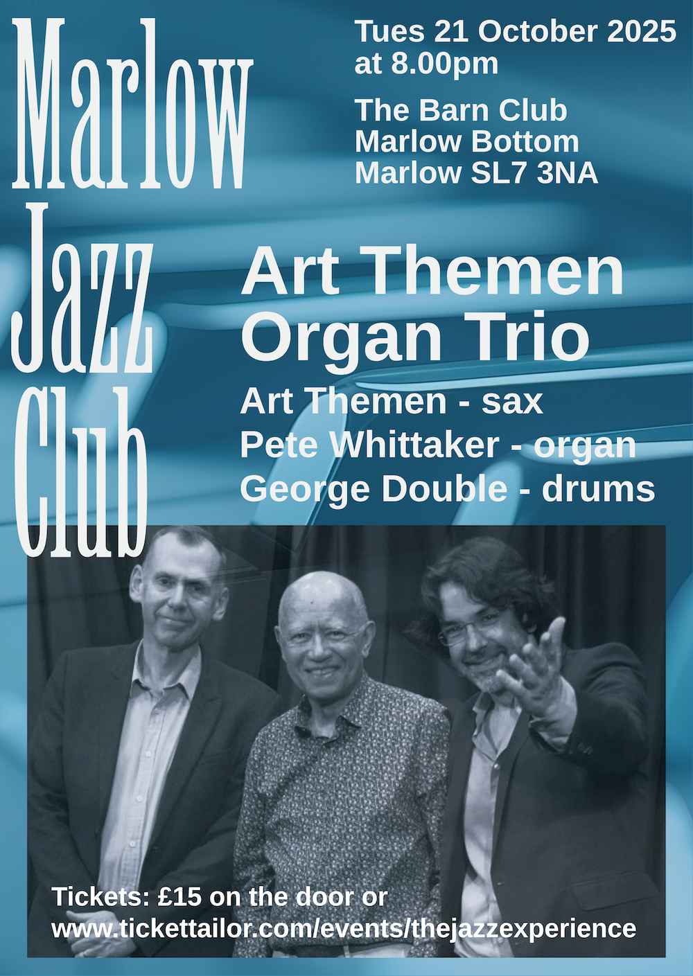 Art Themen Organ Trio | Marlow | Jazz In Reading